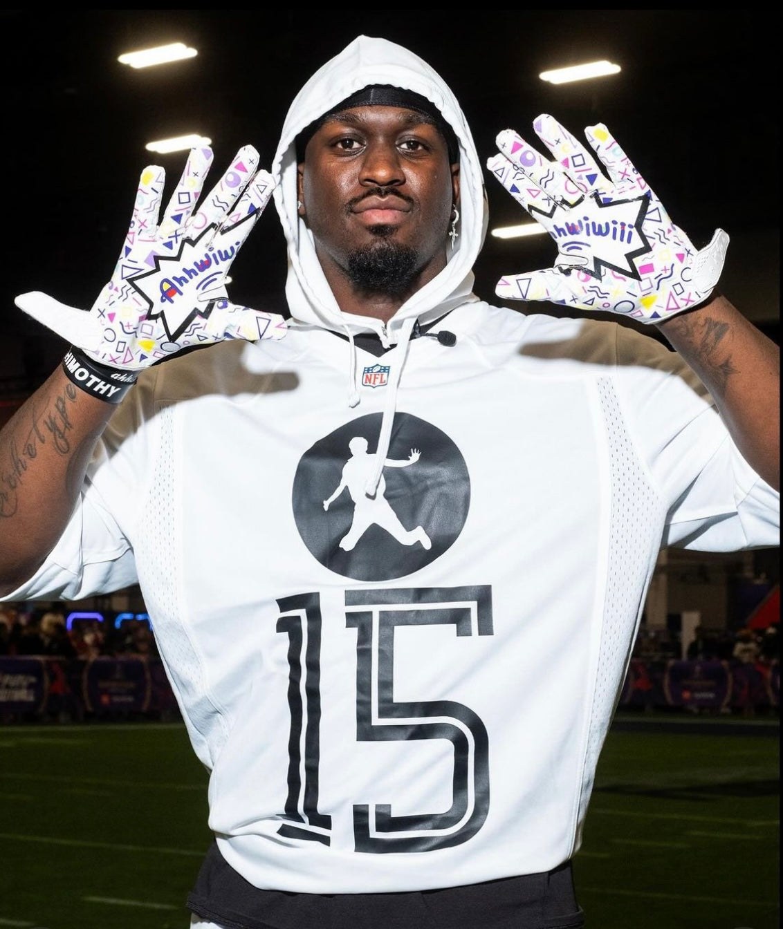 ADULT WHITE AHHWIWIII GLOVES – AJ Greene